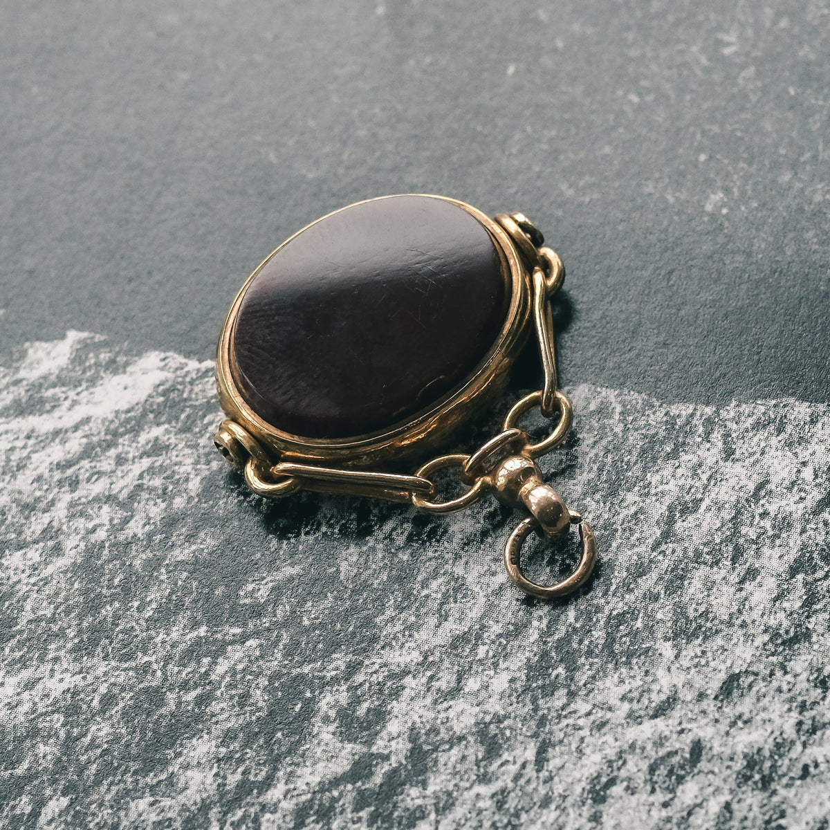 1863 Heavy Spinner Pendant – Lost Owl Jewelry