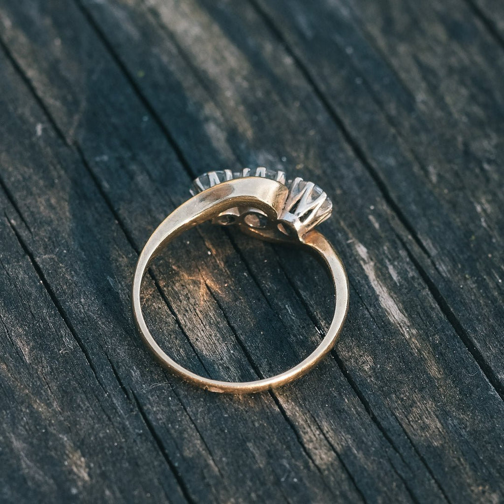 1950s Trilogy Crossover Ring – Lost Owl Jewelry