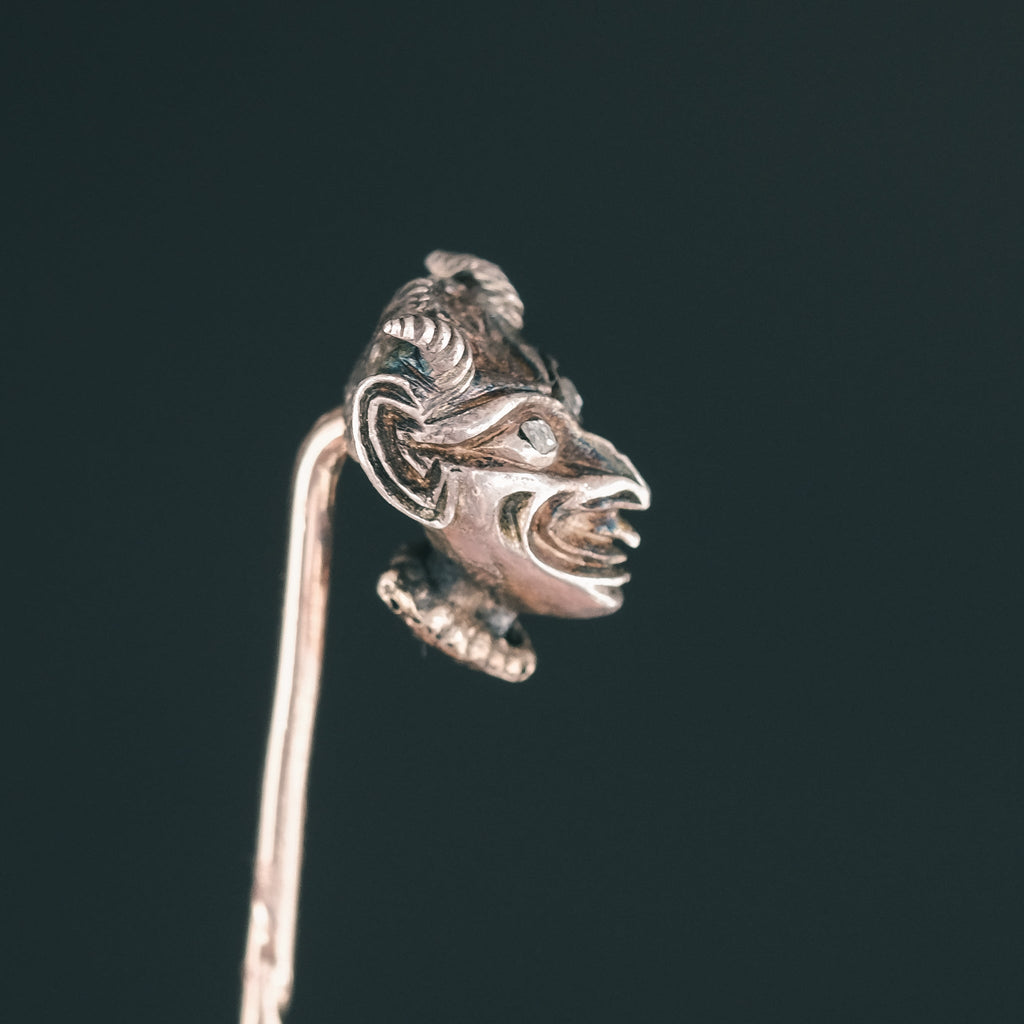 Early Victorian Devil Pin – Lost Owl Jewelry