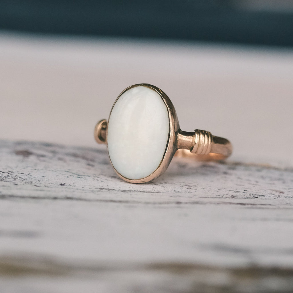 Edwardian Opal Ring – Lost Owl Jewelry