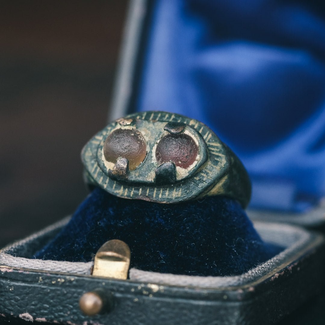 Medieval Eyes Ring – Lost Owl Jewelry