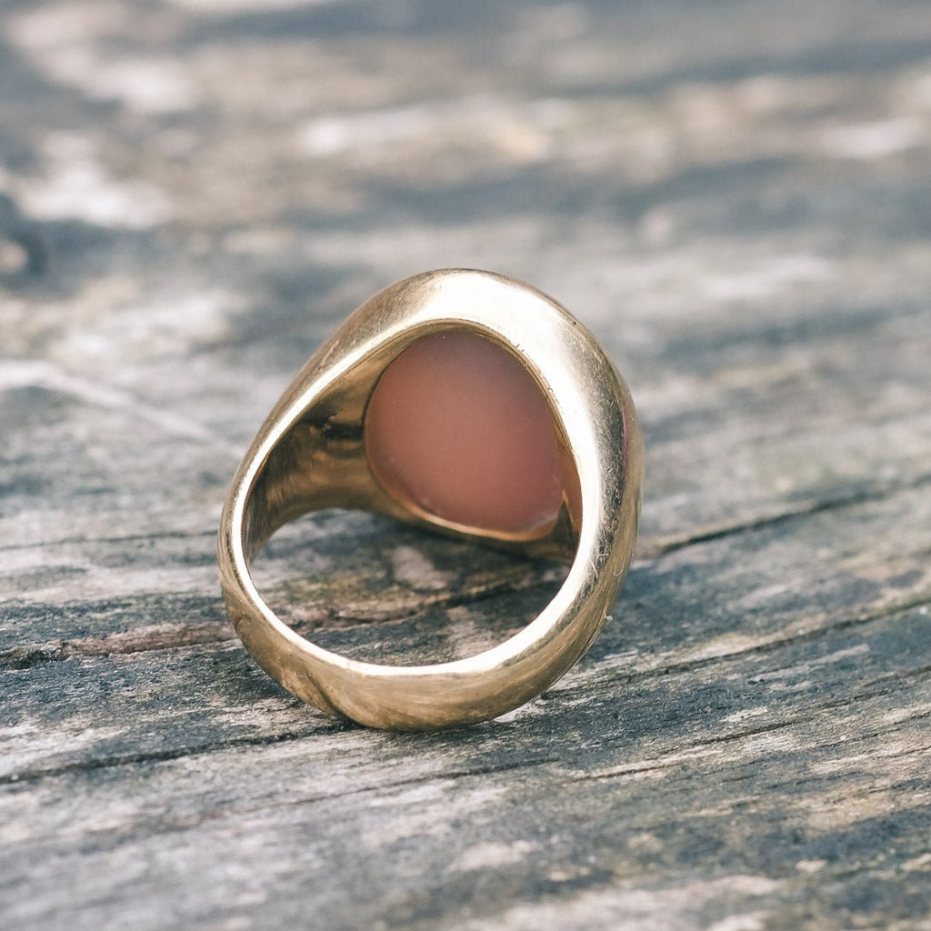 Roman Winged Victory Intaglio Signet Ring – Lost Owl Jewelry