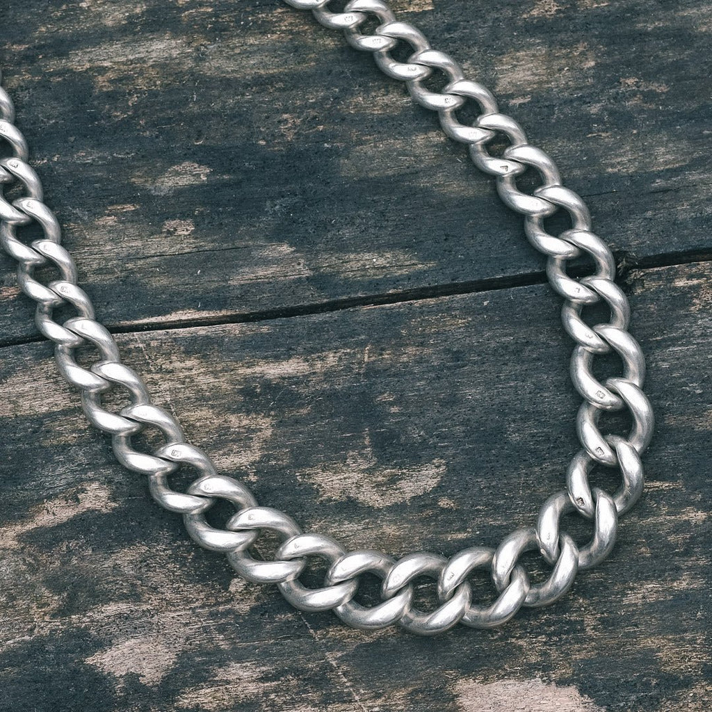 Victorian '100g' Silver Curb Chain – Lost Owl Jewelry