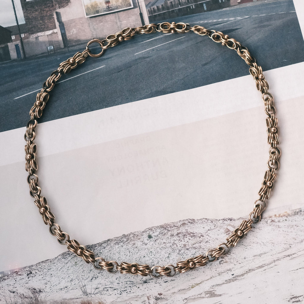 Victorian Fancy Link Chain Necklace – Lost Owl Jewelry
