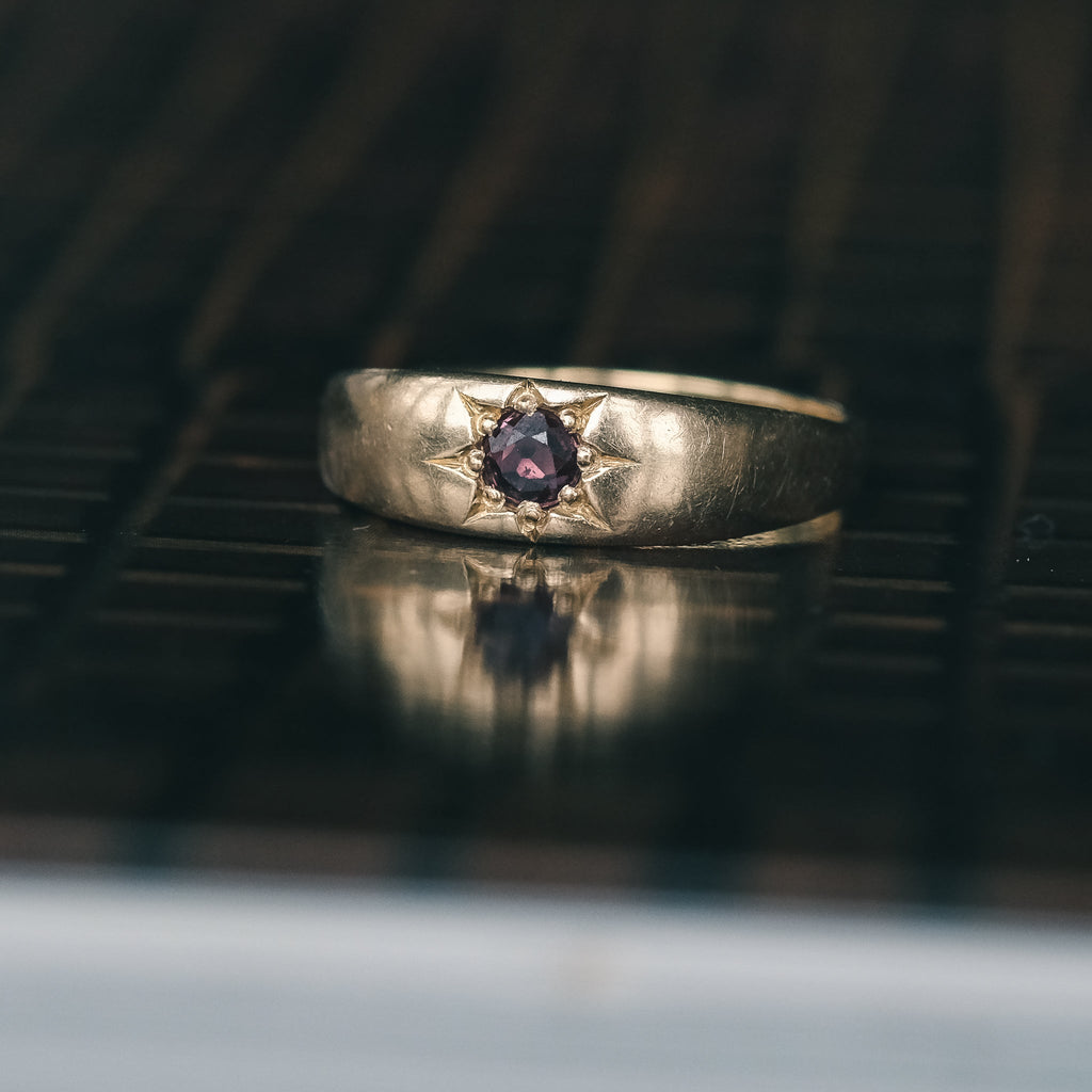 Victorian Ruby Star Ring – Lost Owl Jewelry