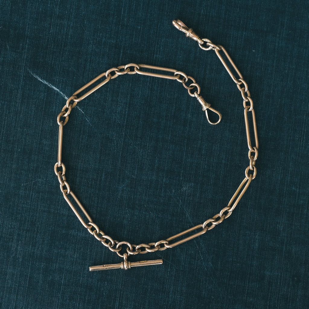 Victorian Trombone Link Chain – Lost Owl Jewelry