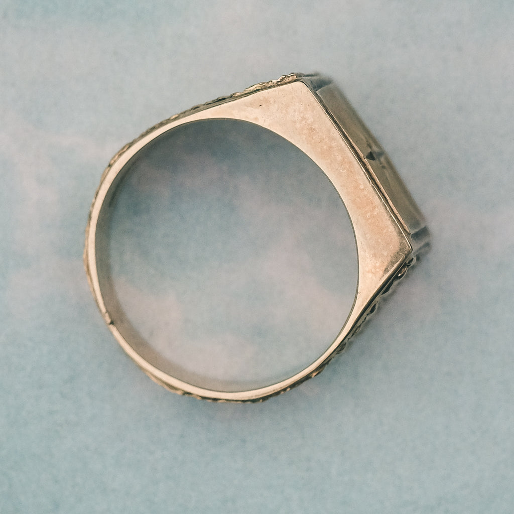 1976 Pole Star Signet Ring – Lost Owl Jewelry