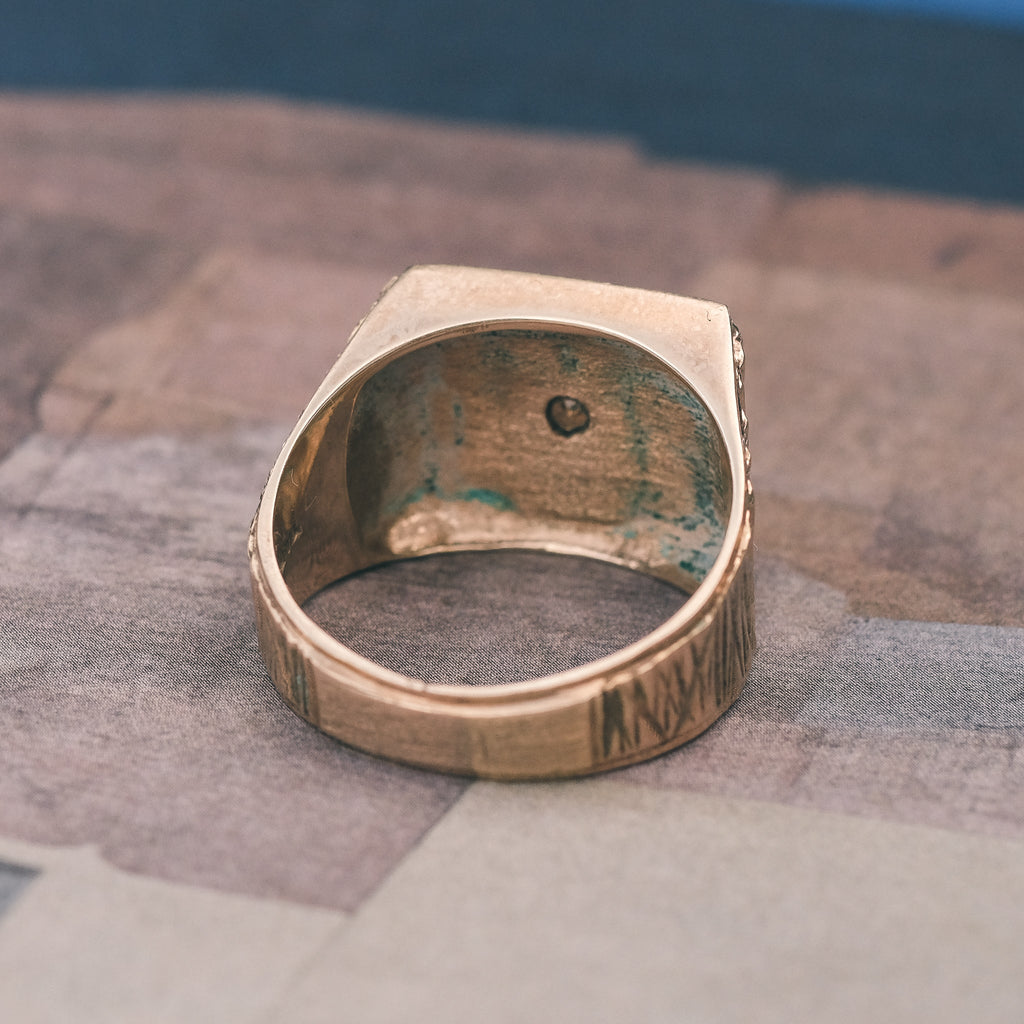 1976 Pole Star Signet Ring – Lost Owl Jewelry