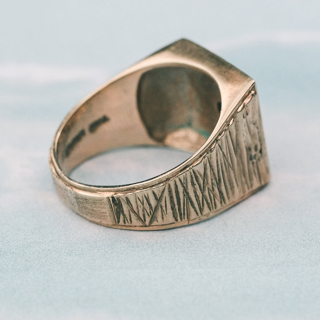 1976 Pole Star Signet Ring – Lost Owl Jewelry