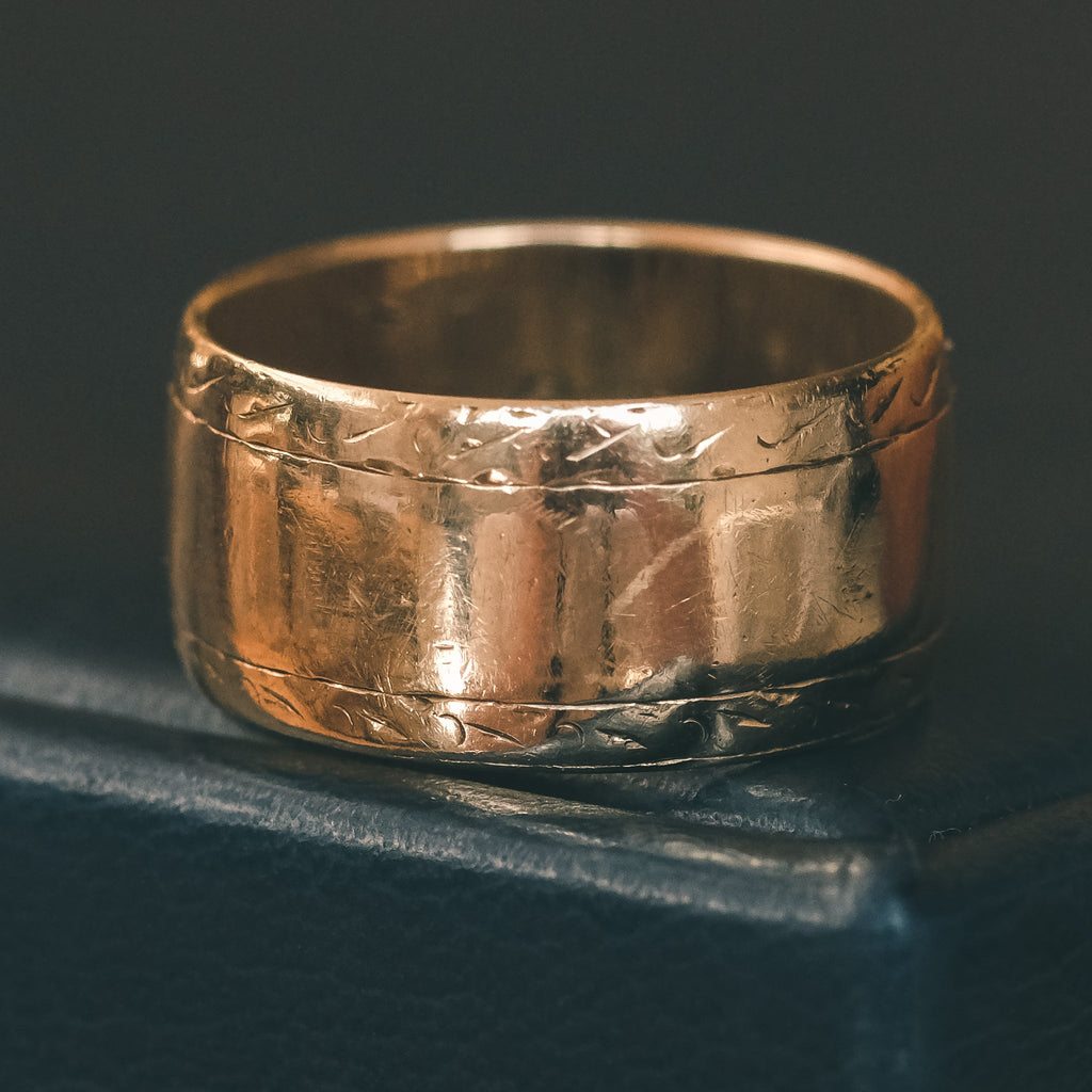 1980s "Chris & Barry" Ring Extra Thicc – Lost Owl Jewelry