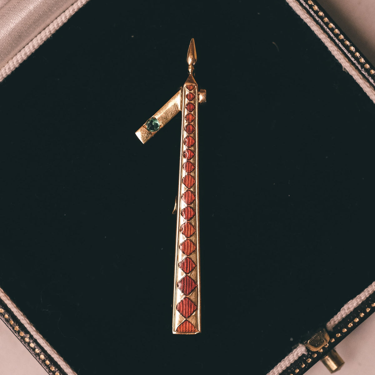 Art Deco Railway Signal Brooch – Lost Owl Jewelry