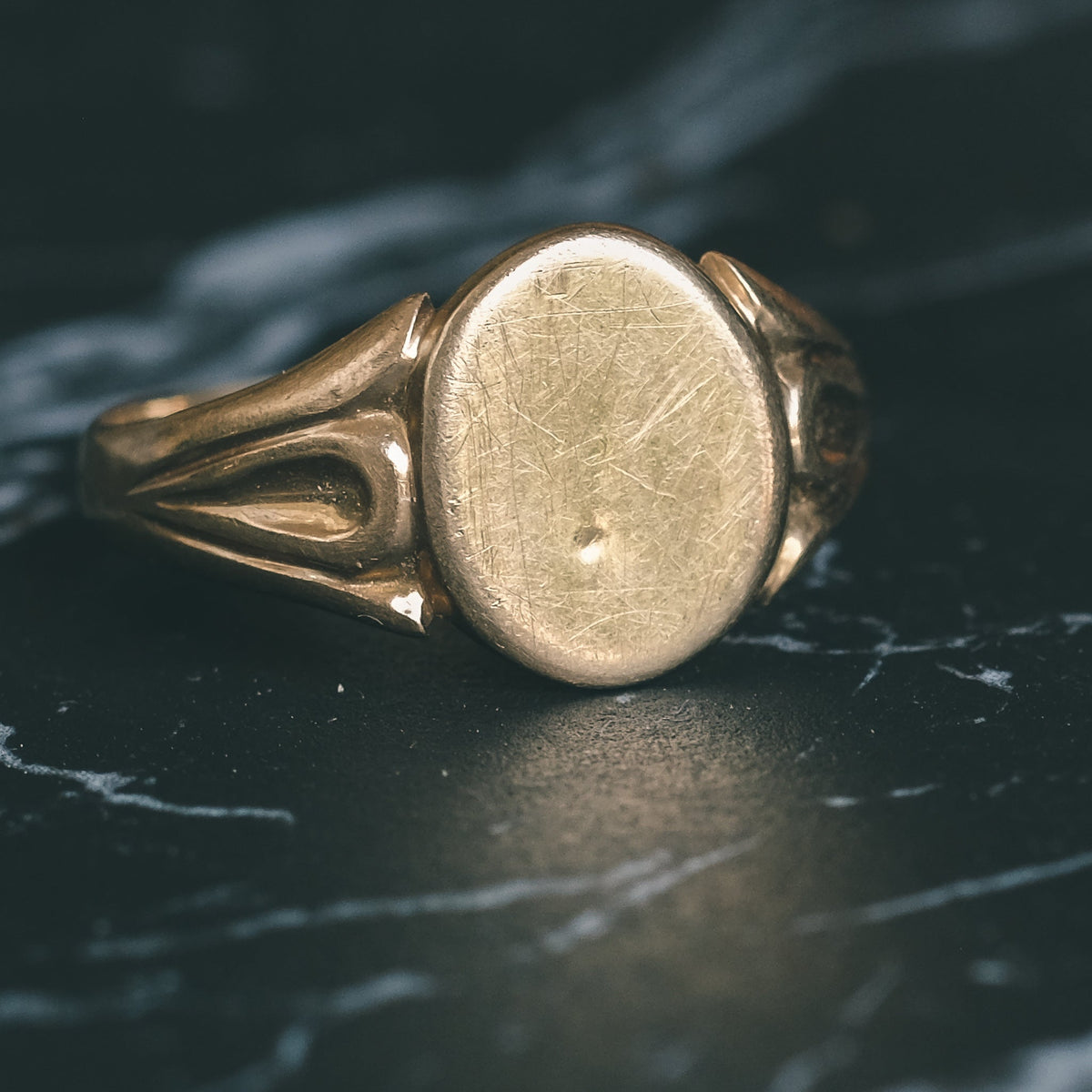 Edwardian 18ct Gold Signet Ring – Lost Owl Jewelry