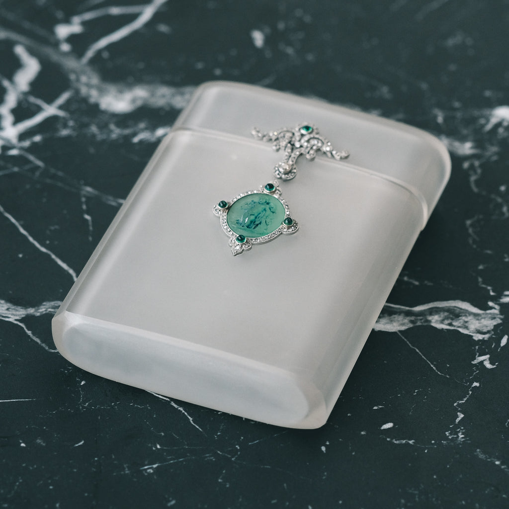 Edwardian Rock Crystal Cigarette Case – Lost Owl Jewelry