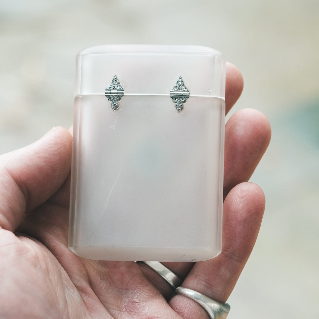 Edwardian Rock Crystal Cigarette Case – Lost Owl Jewelry