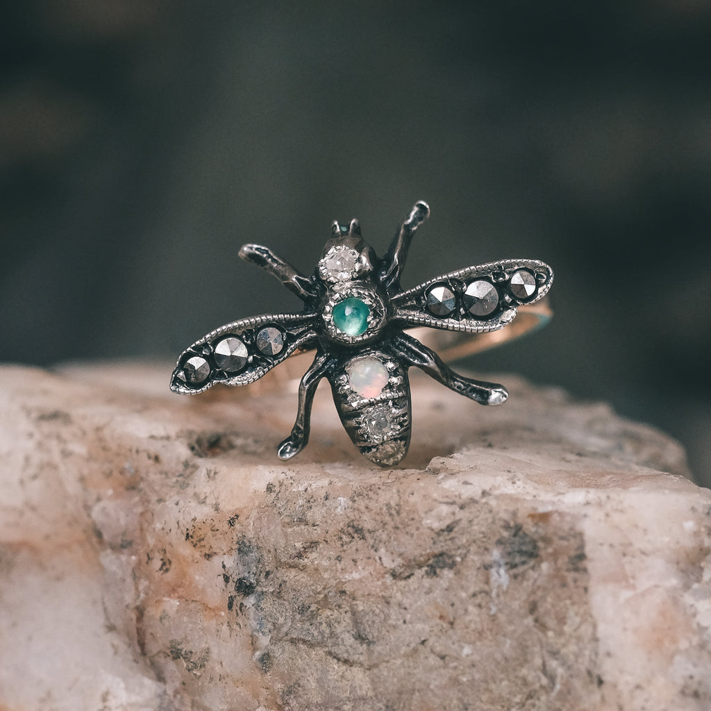 Victorian Bee Ring – Lost Owl Jewelry