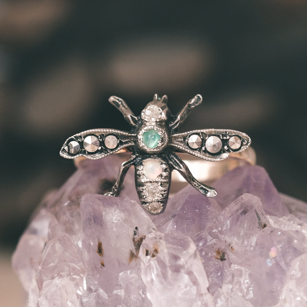 Victorian Bee Ring – Lost Owl Jewelry
