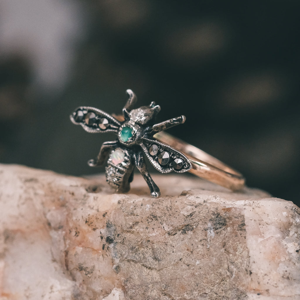 Victorian Bee Ring – Lost Owl Jewelry
