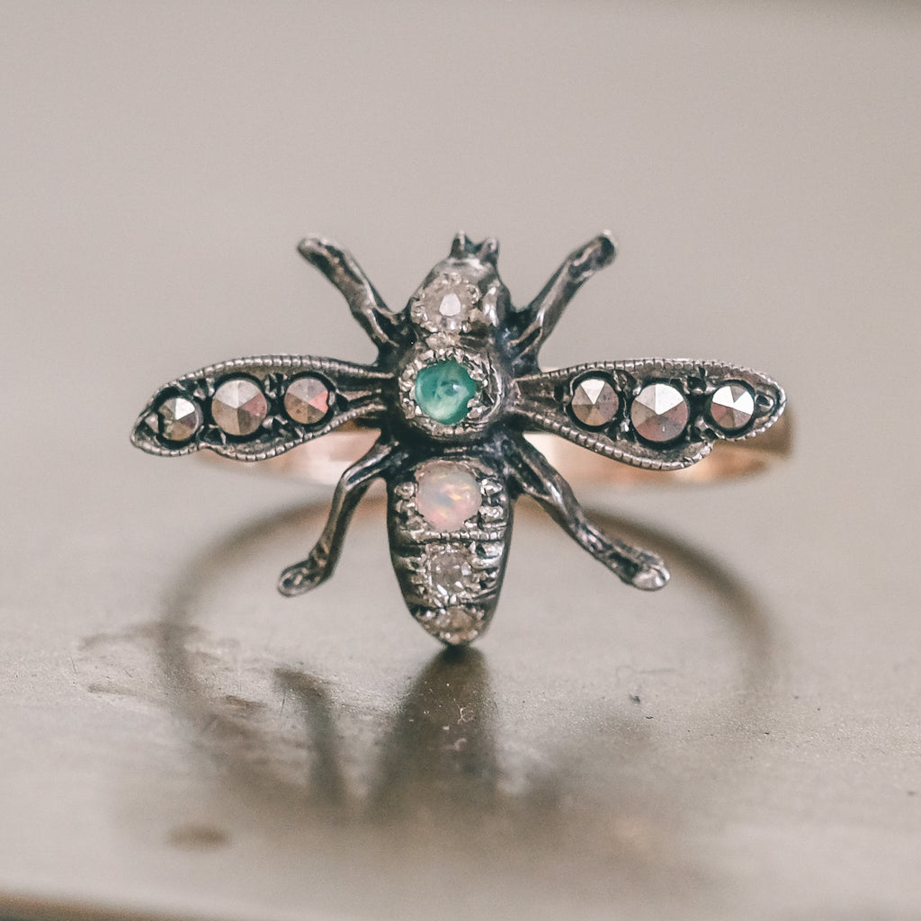 Victorian Bee Ring – Lost Owl Jewelry