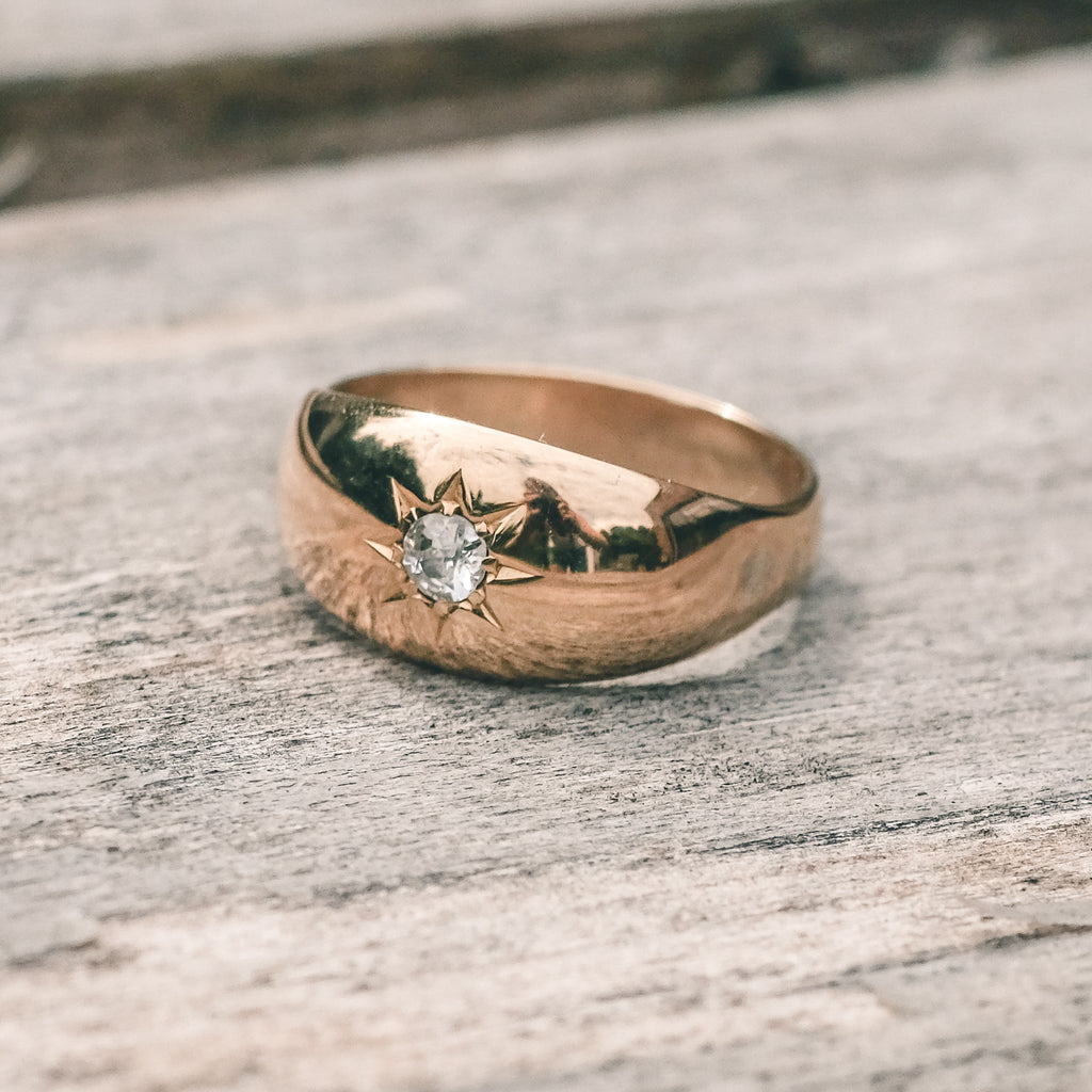 Victorian Diamond "Gypsy" Ring – Lost Owl Jewelry