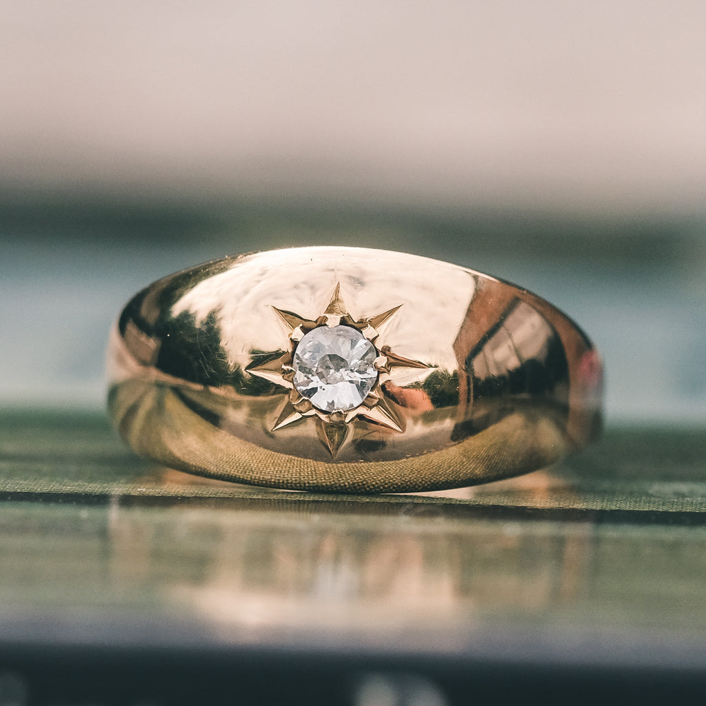 Victorian Diamond "Gypsy" Ring – Lost Owl Jewelry