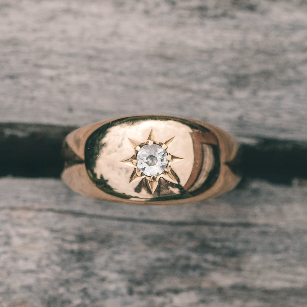 Victorian Diamond "Gypsy" Ring – Lost Owl Jewelry