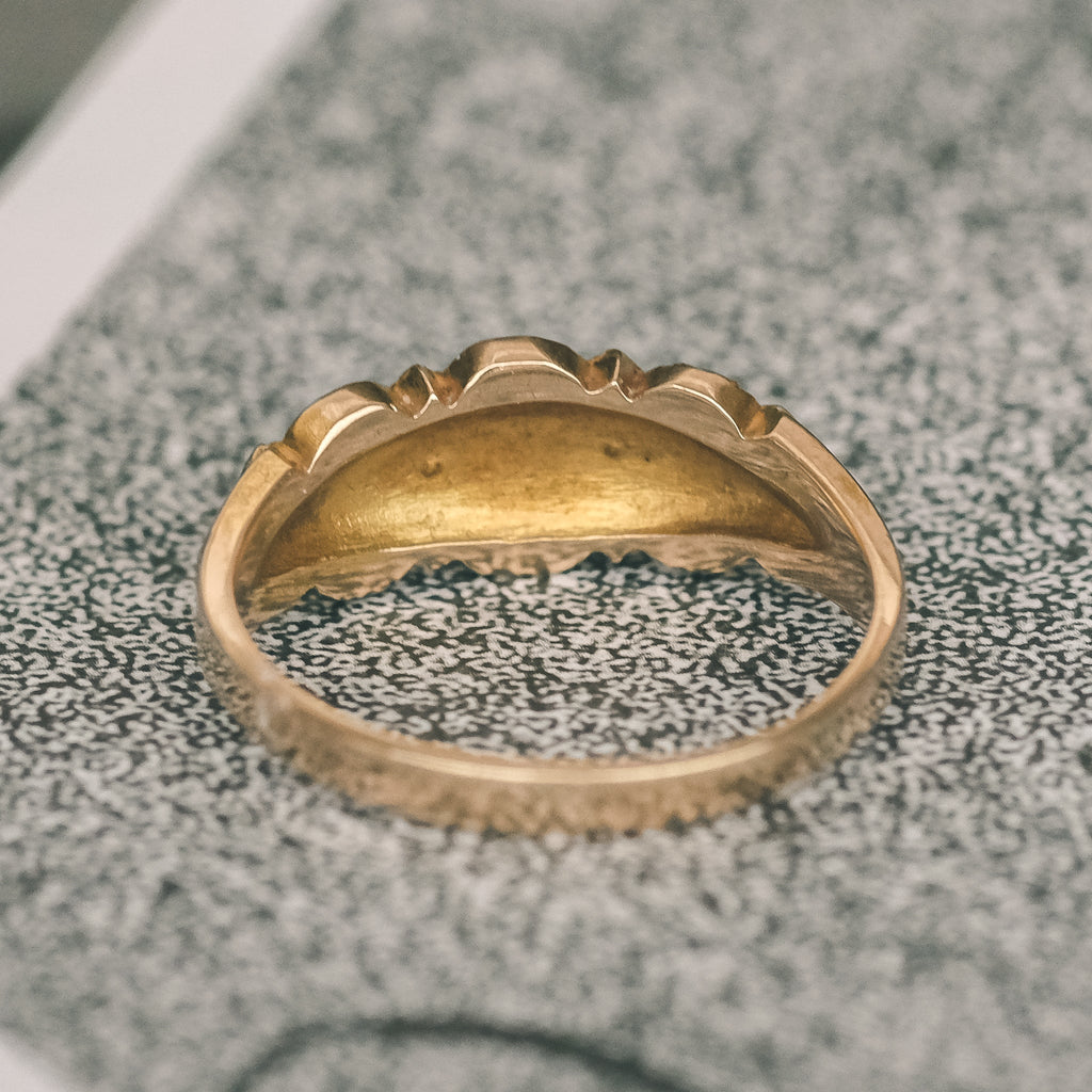 Victorian Jam Lattice Ring – Lost Owl Jewelry