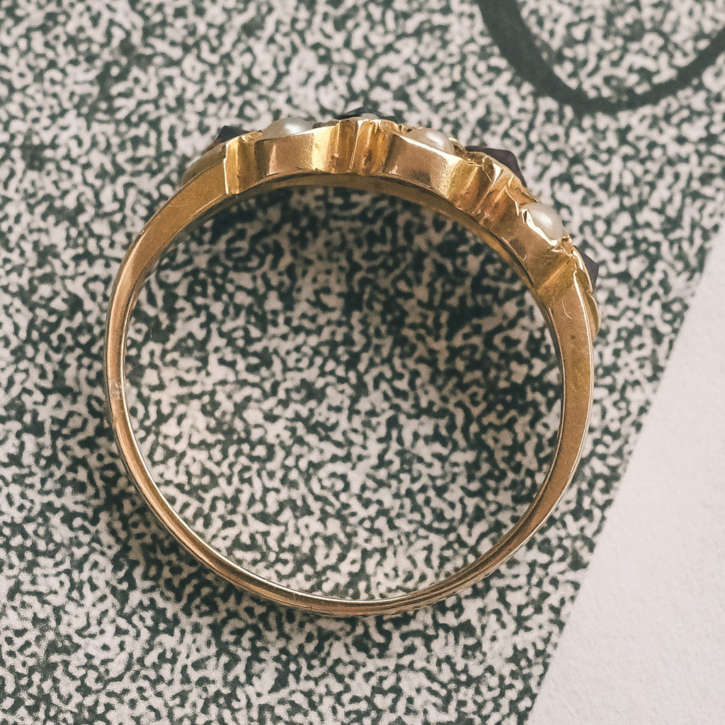 Victorian Jam Lattice Ring – Lost Owl Jewelry