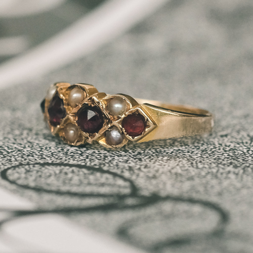 Victorian Jam Lattice Ring – Lost Owl Jewelry