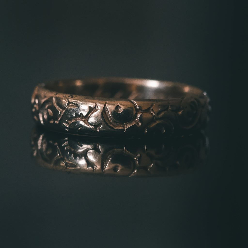 Victorian Poesy Ring "All I Refuse & Thee I Chuse" – Lost Owl Jewelry