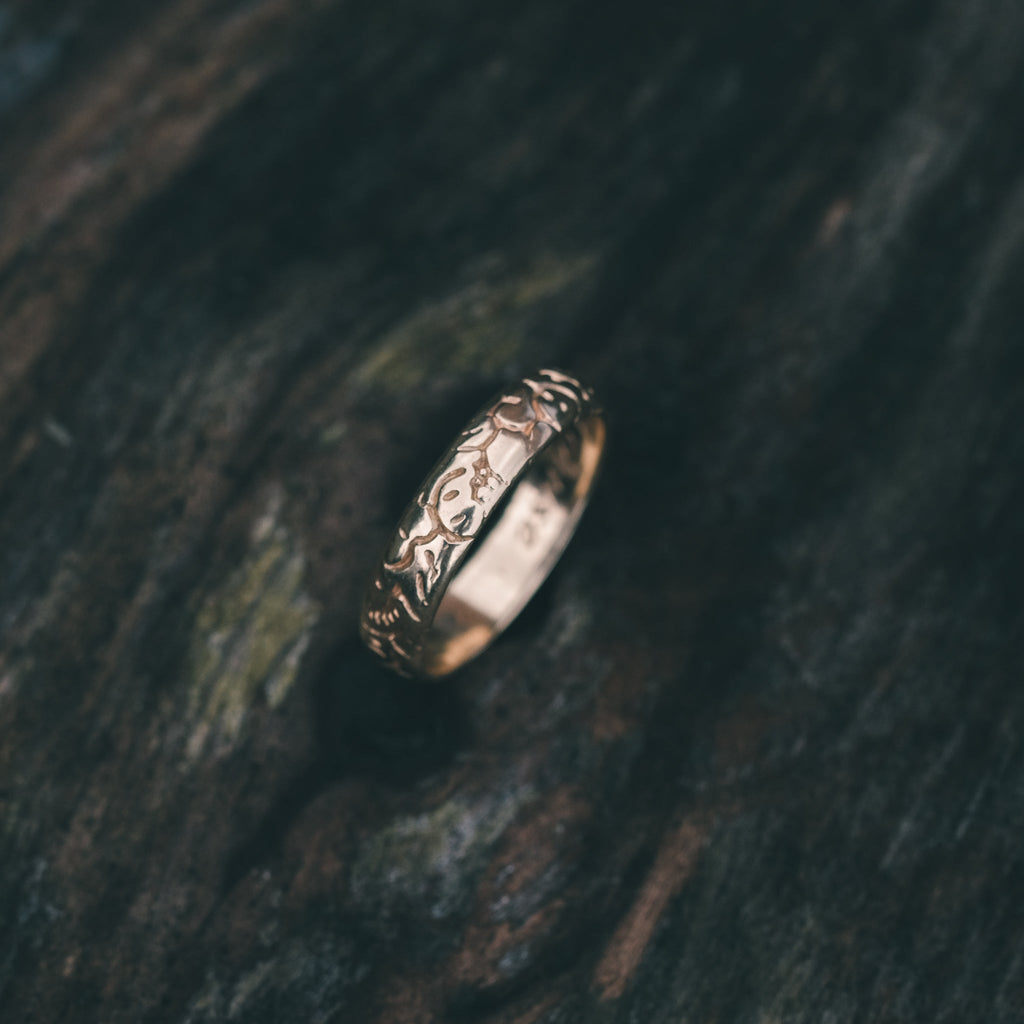Victorian Poesy Ring "All I Refuse & Thee I Chuse" – Lost Owl Jewelry