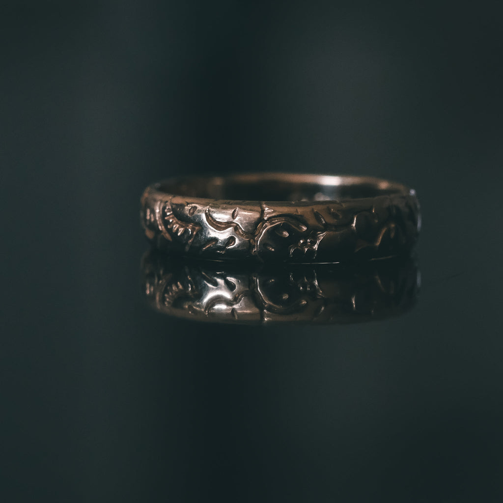 Victorian Poesy Ring "All I Refuse & Thee I Chuse" – Lost Owl Jewelry