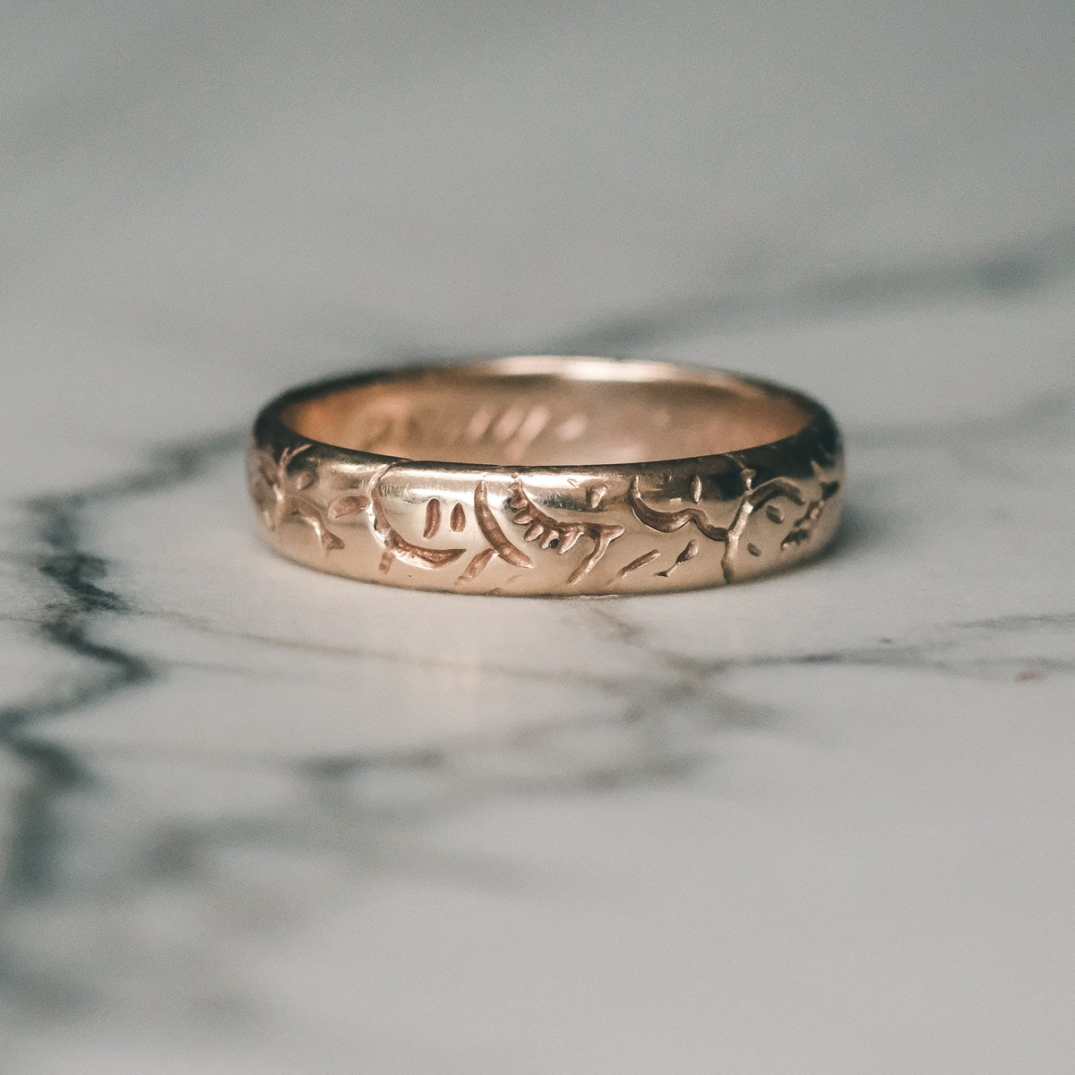 Victorian Poesy Ring "All I Refuse & Thee I Chuse" – Lost Owl Jewelry