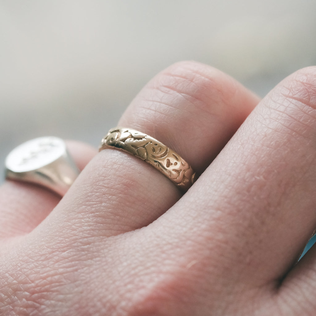 Victorian Poesy Ring "All I Refuse & Thee I Chuse" – Lost Owl Jewelry