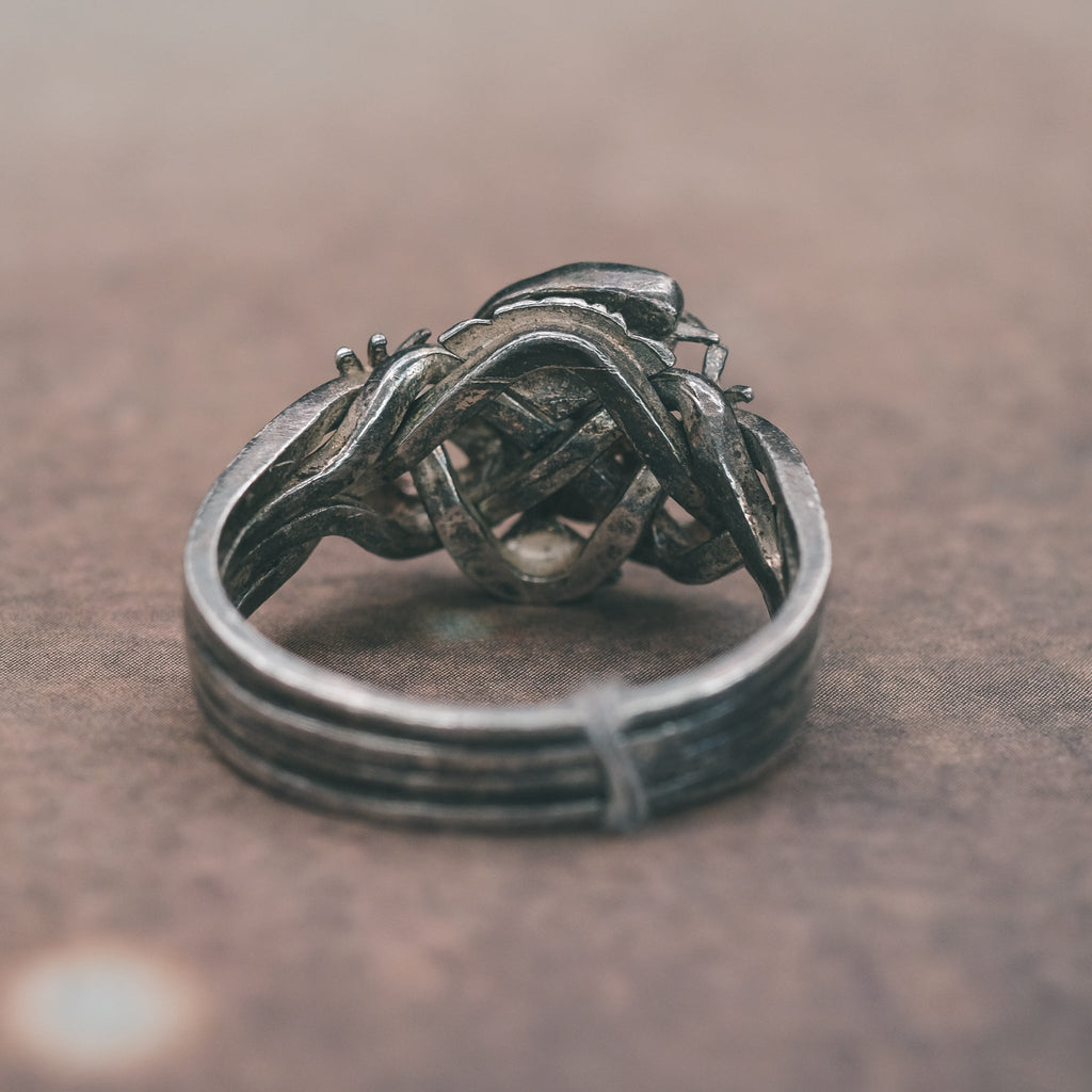 Victorian Serpent Puzzle Ring – Lost Owl Jewelry