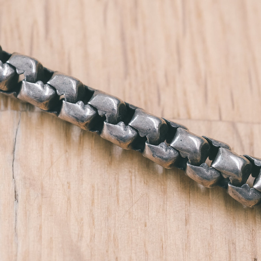 Victorian Silver Snake-Link Chain – Lost Owl Jewelry